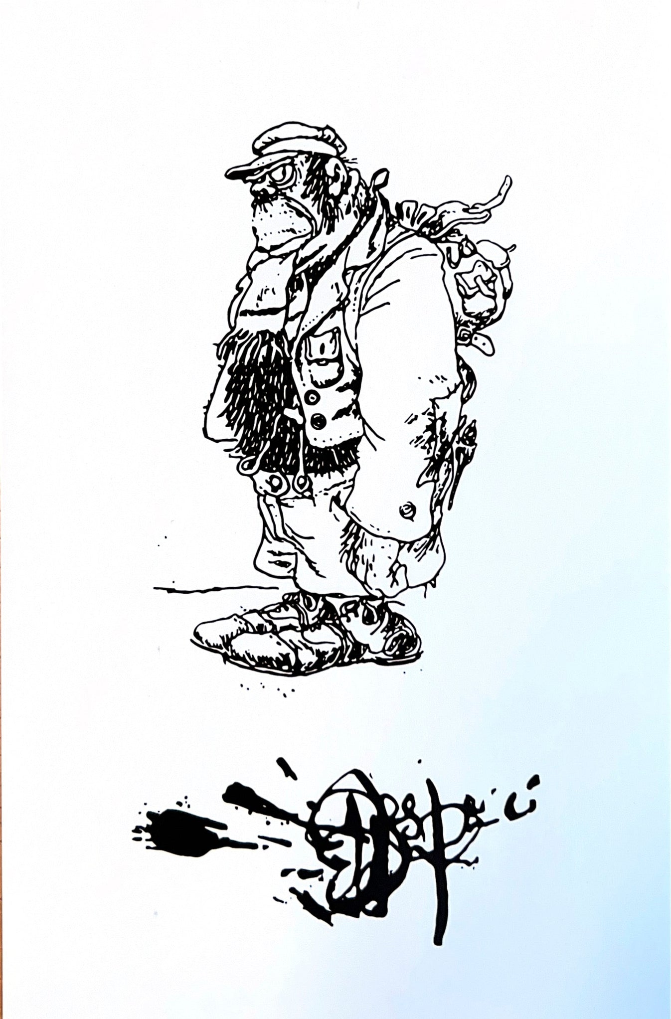 Postkort - Emanuel Desperados – Huset Aukrust