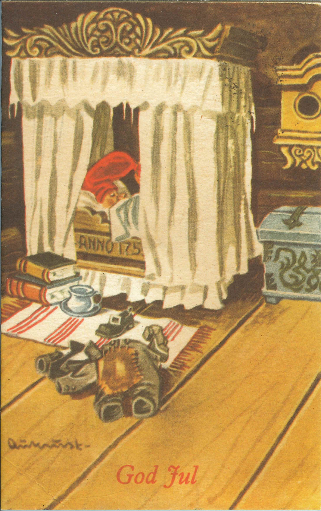 Julekort – Huset Aukrust